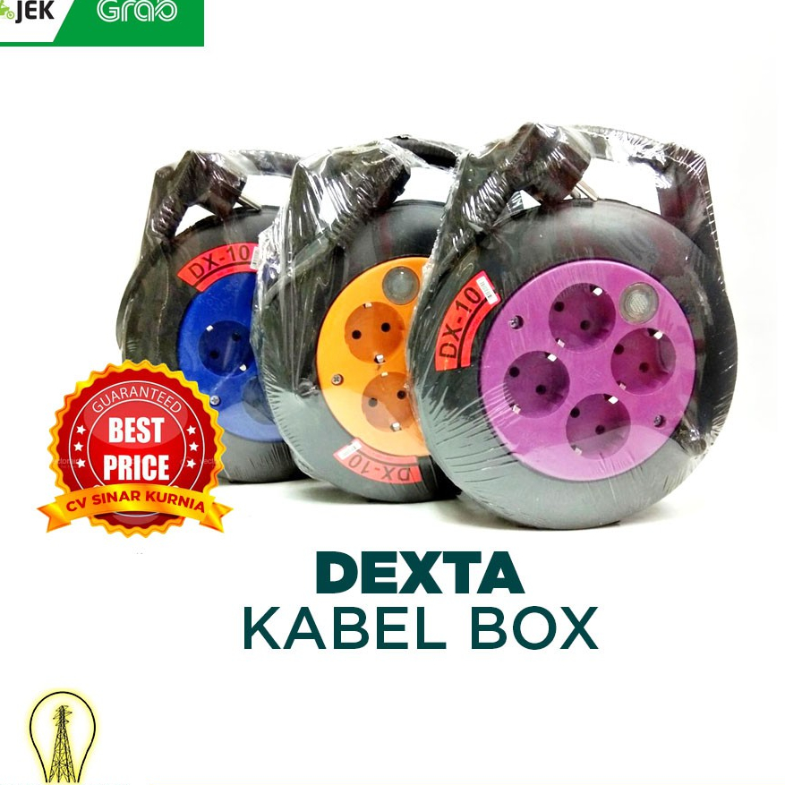 Jual Dexta Yunior Box Kabel Roll Kabel / Terminal / Stop Kontak ...