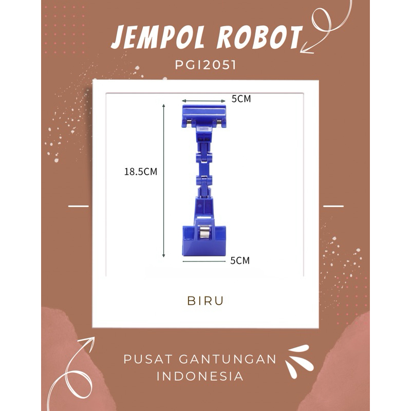 Jual (PGI2051) Jepitan ROBOT Harga Price Tag/Jepit Harga/Label Obral ...