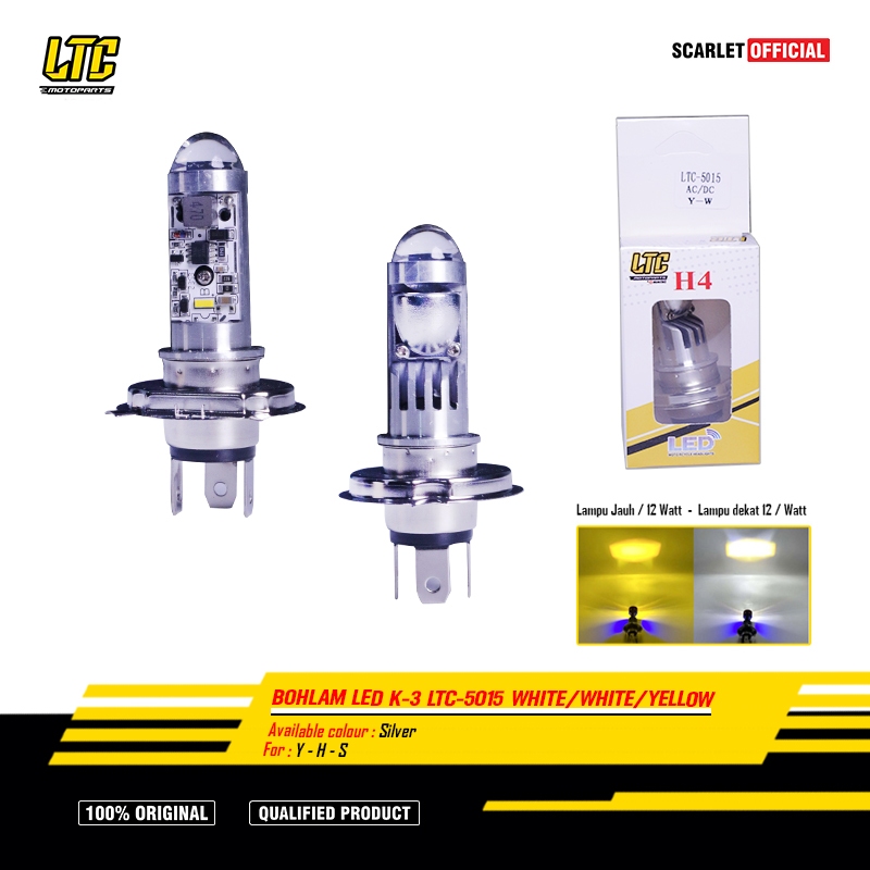 Jual LTC - Bohlam Lampu Depan LTC 5015 H4 | Shopee Indonesia