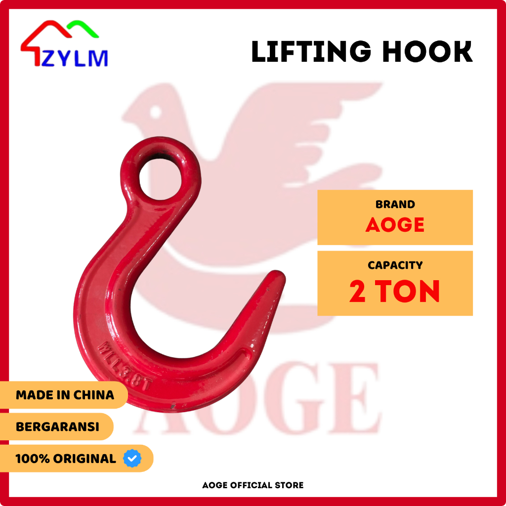 Jual AOGE Lifting Hook 2 Ton | Shopee Indonesia