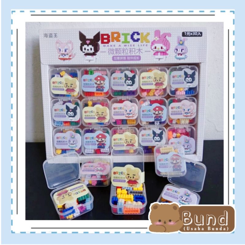 Jual Bund - BRICKS MAINAN BALOK SUSUN MINI / LEGO MINI / BRICKS KECIL ...