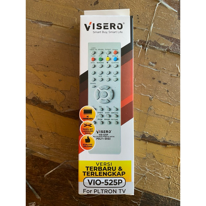 Jual Remote TV POLYTRON VISERO VIO 525p | Shopee Indonesia