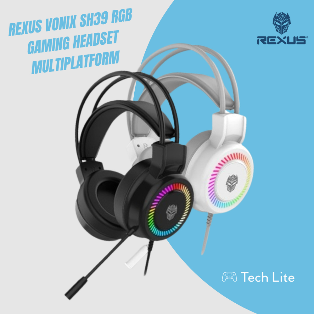 Jual Rexus Vonix SH39 RGB Gaming Headset Multiplatform | Shopee Indonesia