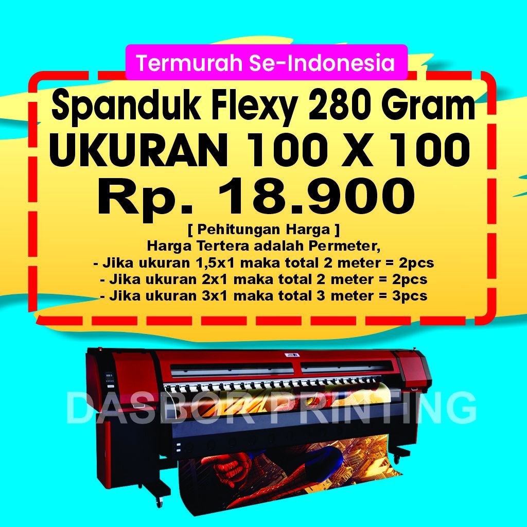 Jual Cetak Banner Digital Print Outdoor / Print Spanduk Custom Murah ...