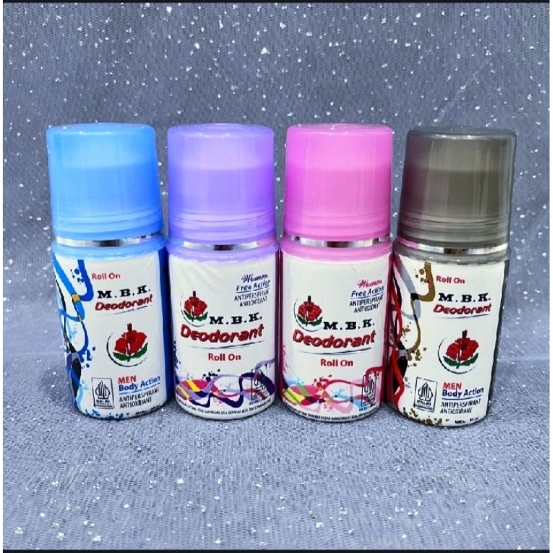 Jual Deodorant MBK Roll On penghilang bau badan 40 ML | Shopee Indonesia