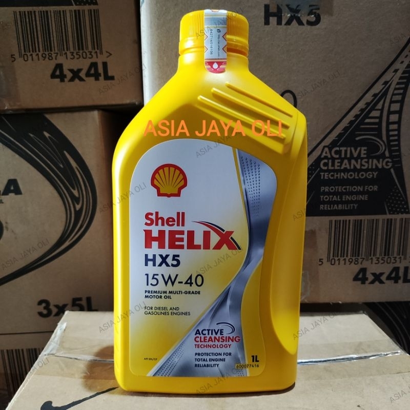 Jual Shell Helix HX5 15W/40 1 Liter | Shopee Indonesia