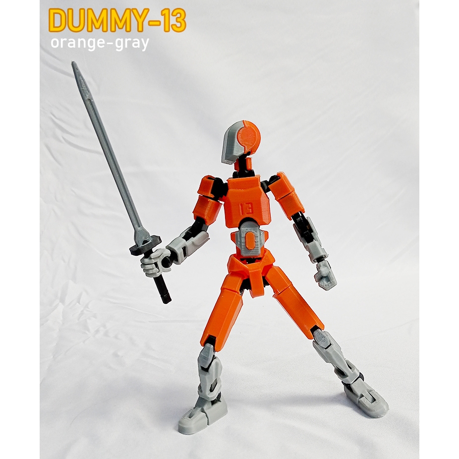 Jual Articulated 3D Printed Statue - Action Figure Manekin 3D - Movable ...