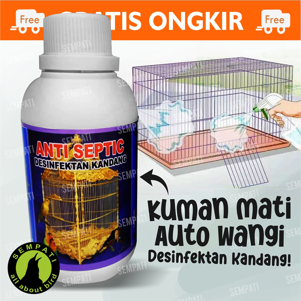 Jual ANTISEPTIC DESINFEKTAN KANDANG OBAT LARUTAN PEMBERSIH KANDANG ...