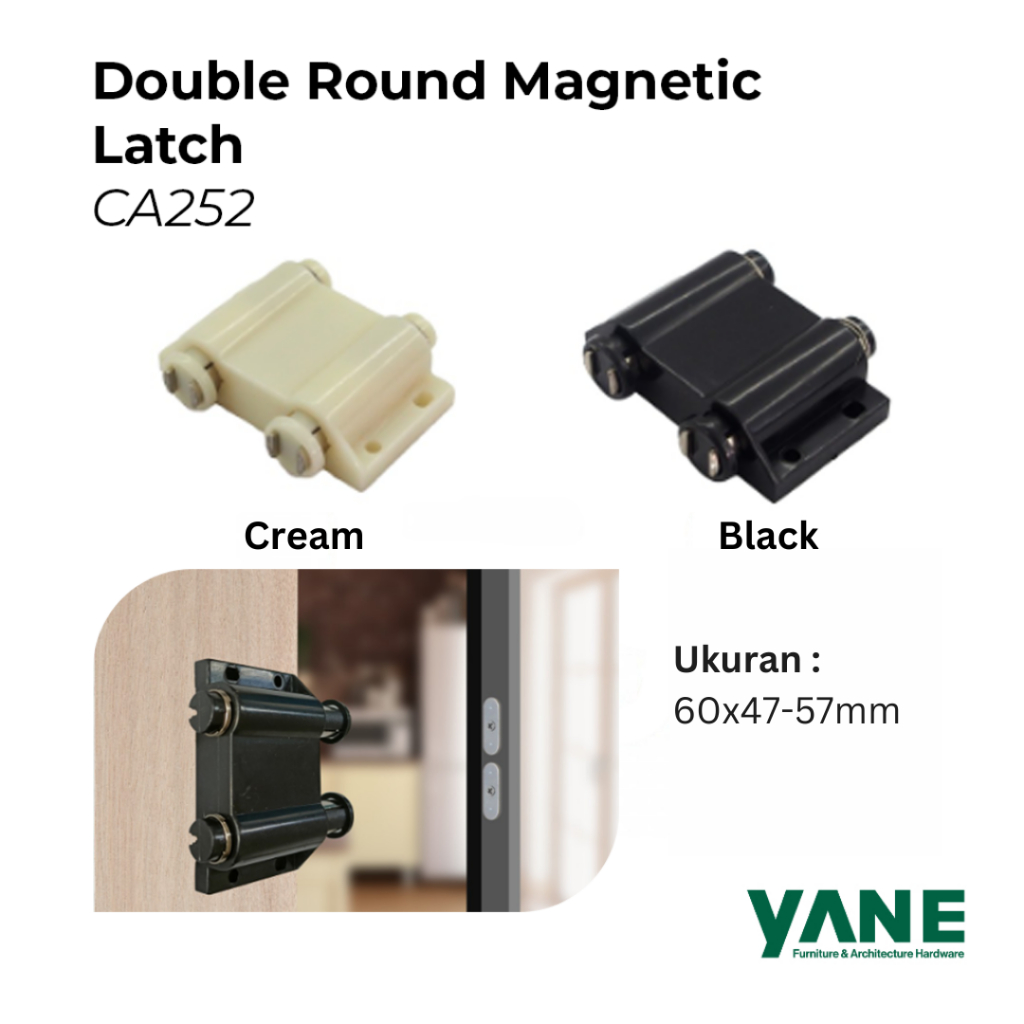 Jual Magnet Pintu Kaca Double Yane / Magnet Pintu Kaca CA252 | Shopee ...