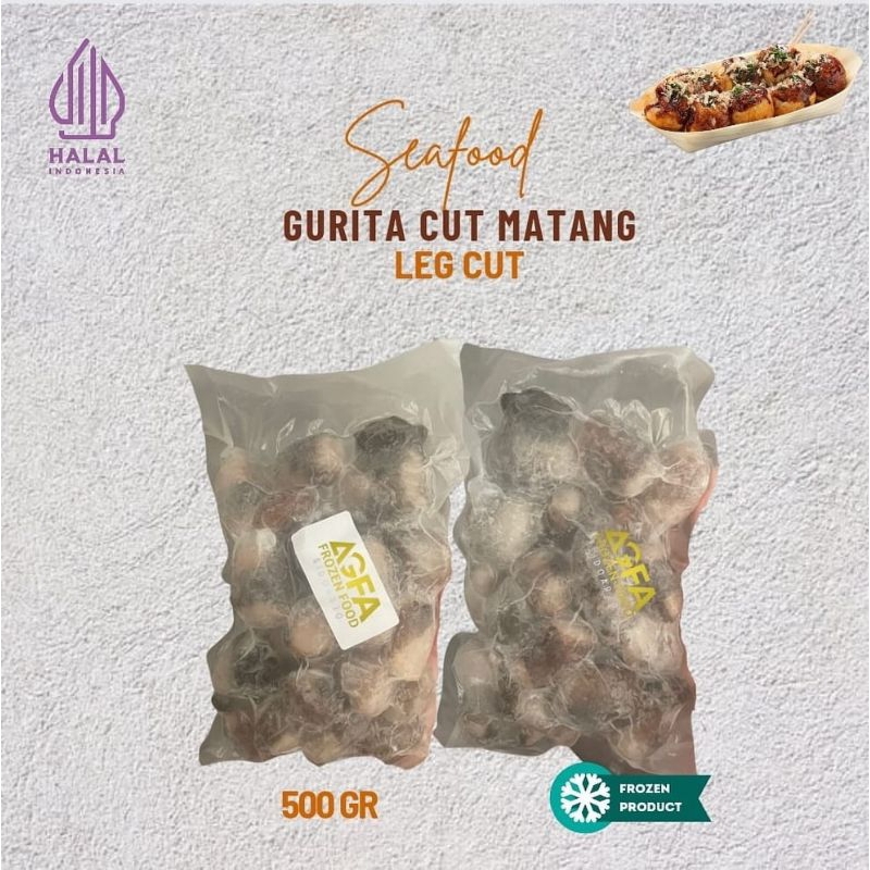 Jual Gurita Matang/Gurita Cut Leg matang/Potongan Besar Besar | Shopee ...