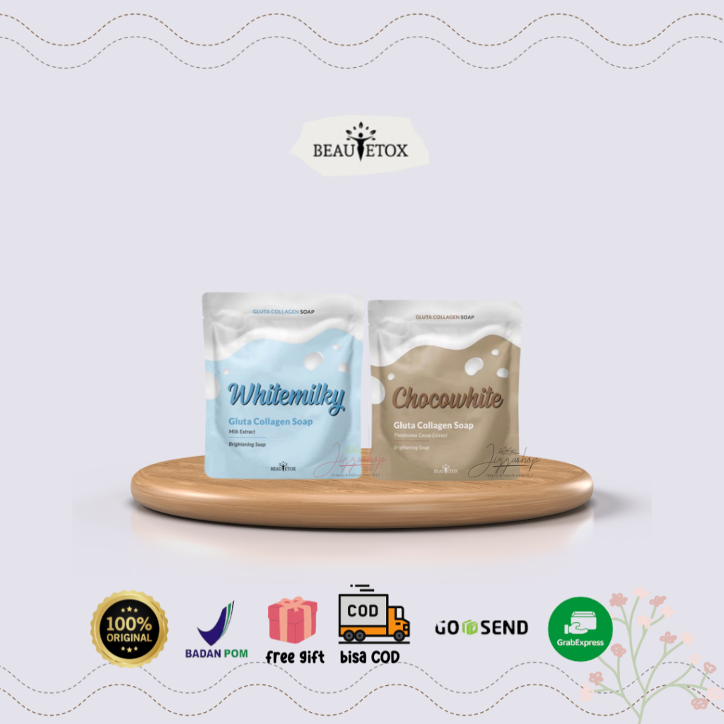 Jual Beautetox Gluta Collagen Soap Chocowhite - Gluta Collagen Soap ...