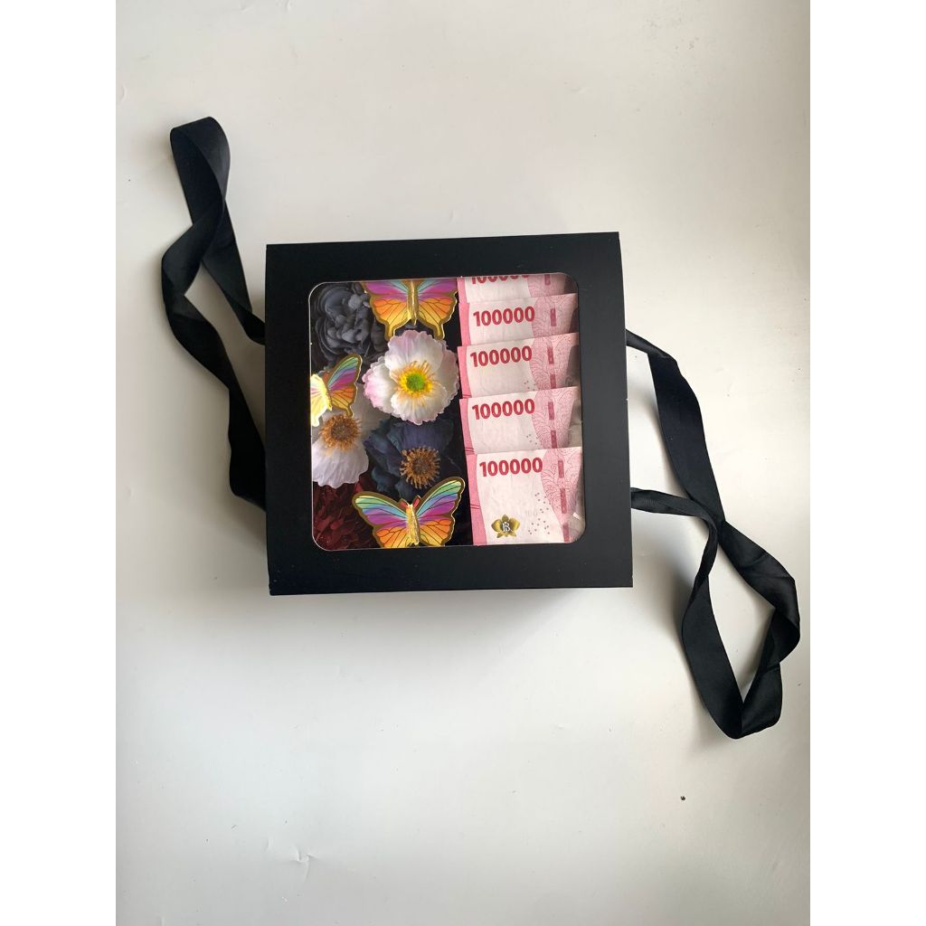 Jual Kerangka Box kosong souvenir box uang/buket uang | Shopee Indonesia