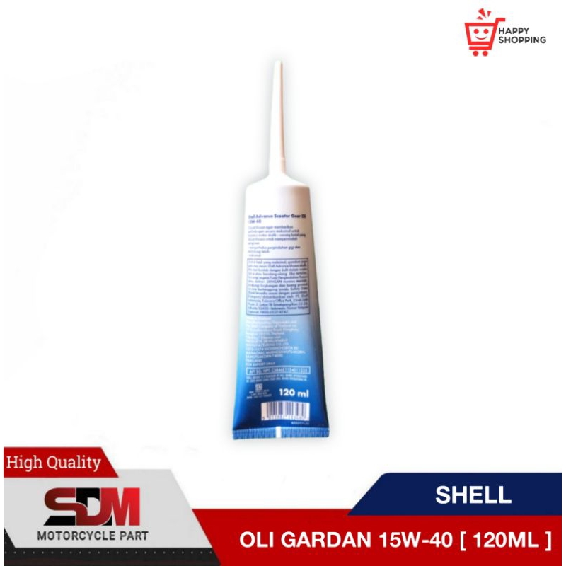 Jual OLI GARDAN FEDERAL MOTOR MATIC SHELL ADVANCE 15W-40 120ML BEAT ...