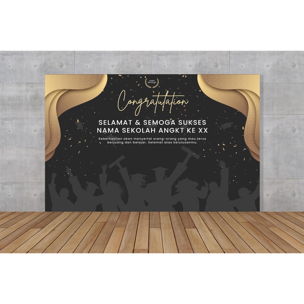 Jual SPANDUK WISUDA - PHOTOBOOTH - FILE HD SPANDUK | Shopee Indonesia