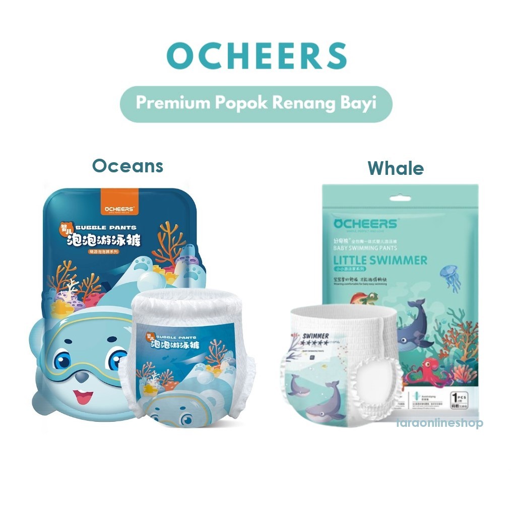 Jual popok renang bayi ocheers premium baby swimming pants popok ...