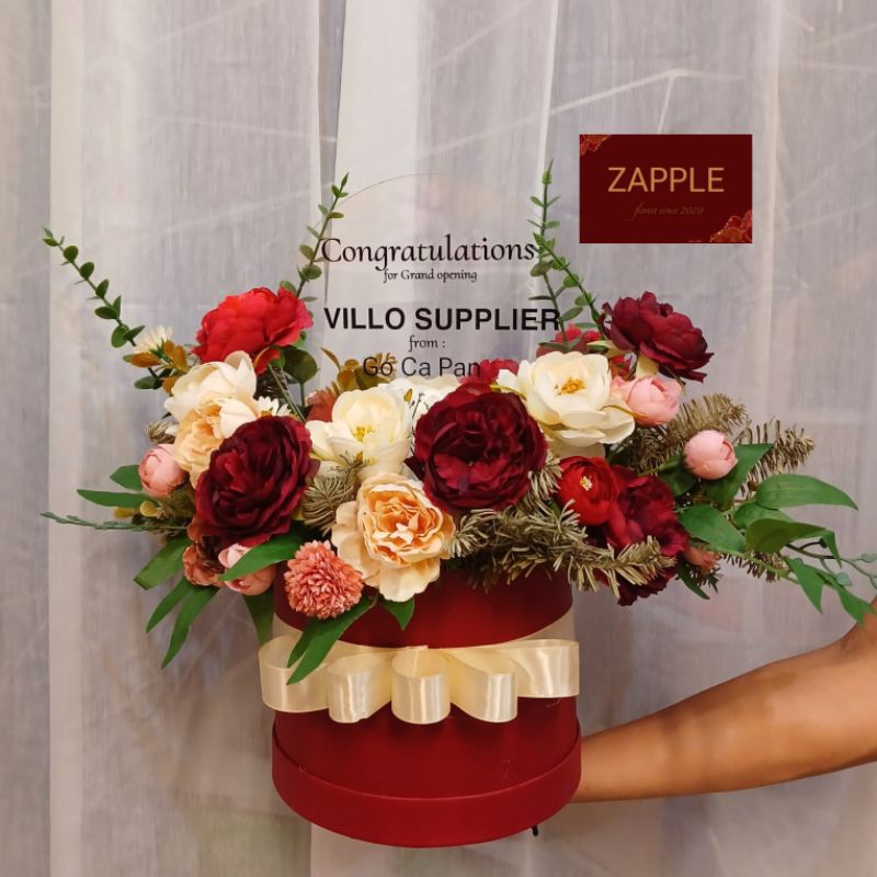 Jual BUNGA GRAND OPENING/ BUNGA MEJA OPENING TOKO/ PAPAN BUNGA AKRILIK ...