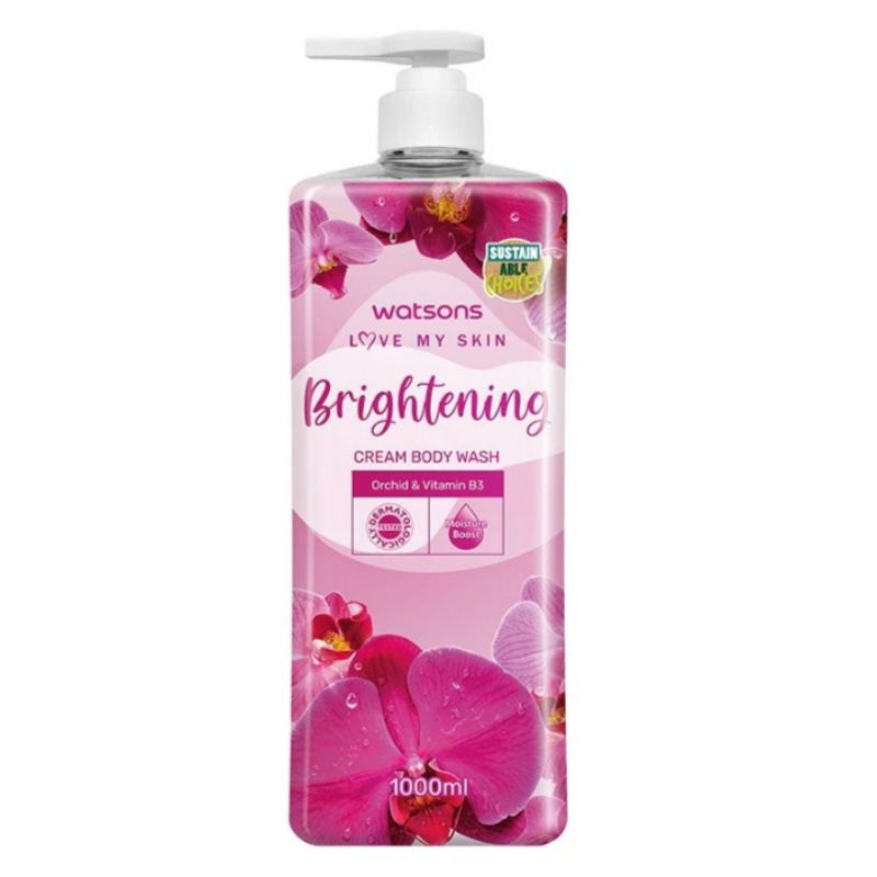Jual WATSON BRIGHTENING BODY WASH 1000 ML | Shopee Indonesia