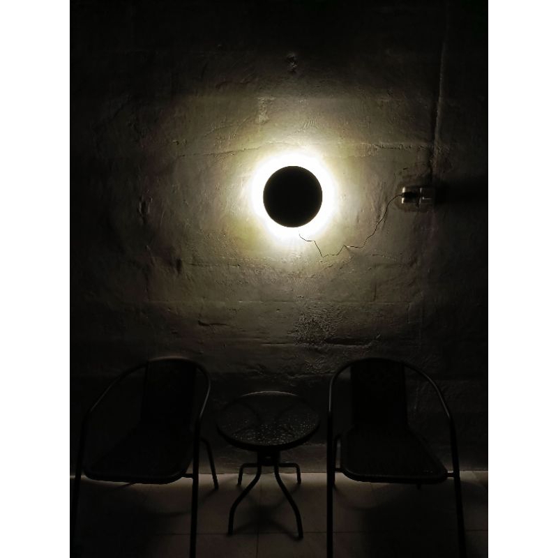 Jual Lampu Dinding Tidur Indoor Eclipse lamp backlight lamp | Shopee ...