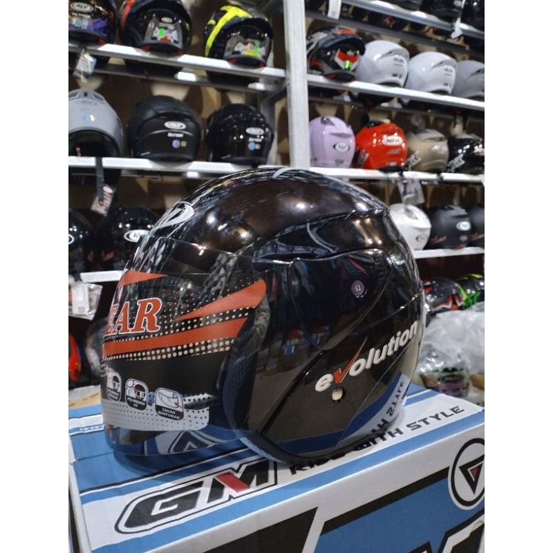 Jual HELM GM EVOLUTION ORIGINAL | Shopee Indonesia