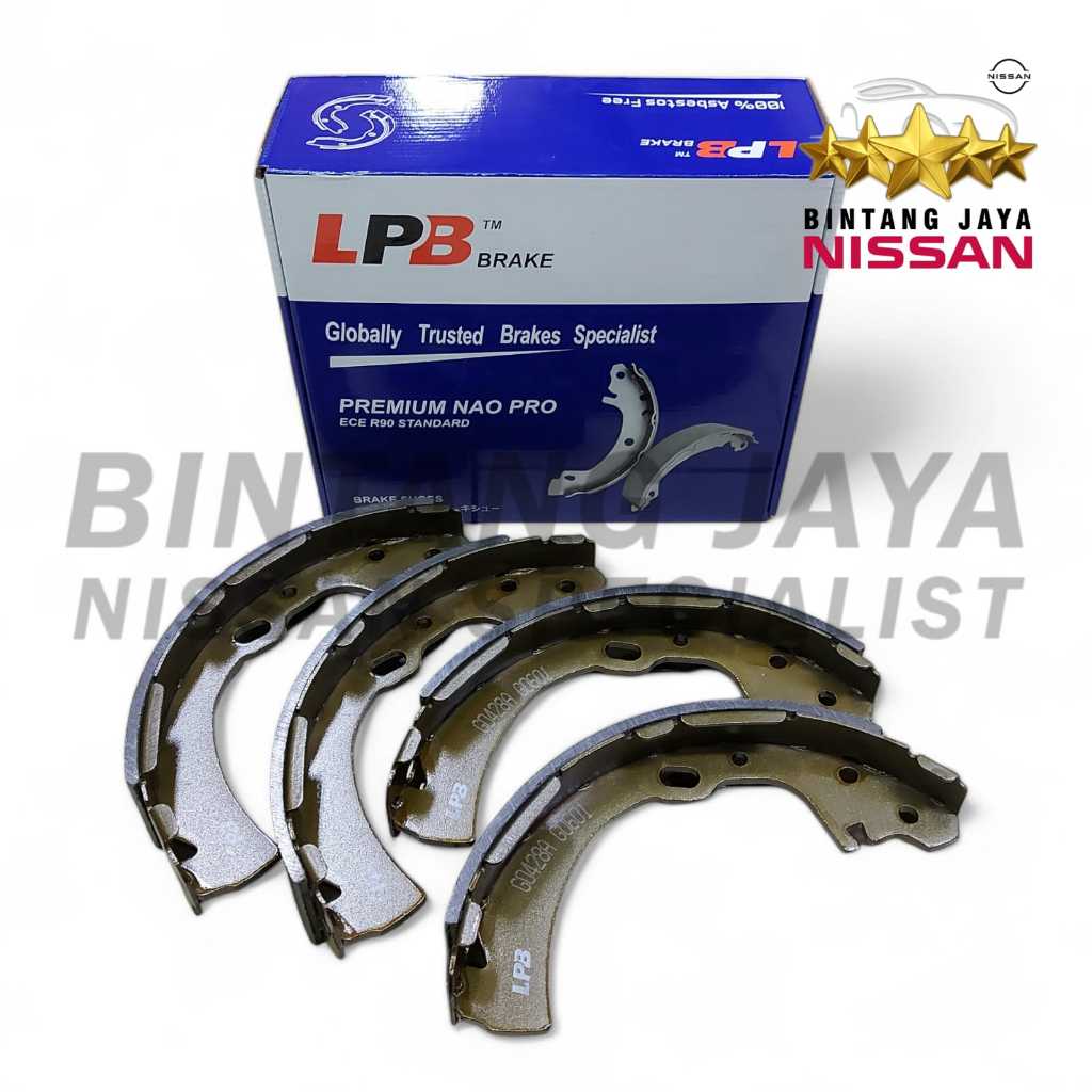 Jual Brake Shoe Kampas Rem Belakang Nissan Terrano OEM High Quality | Shopee Indonesia