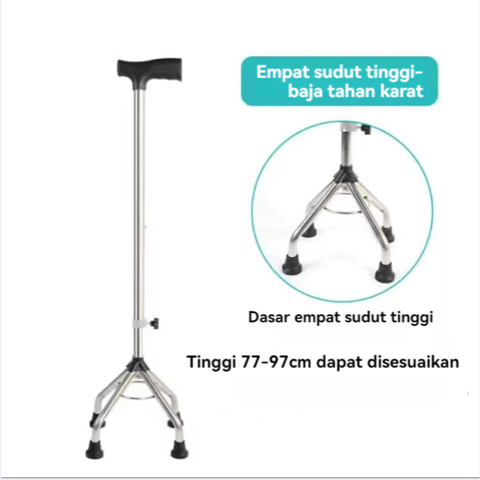 Jual Furnibest Walker Alat Bantu Jalan Lansia Lipat Standard Tongkat ...