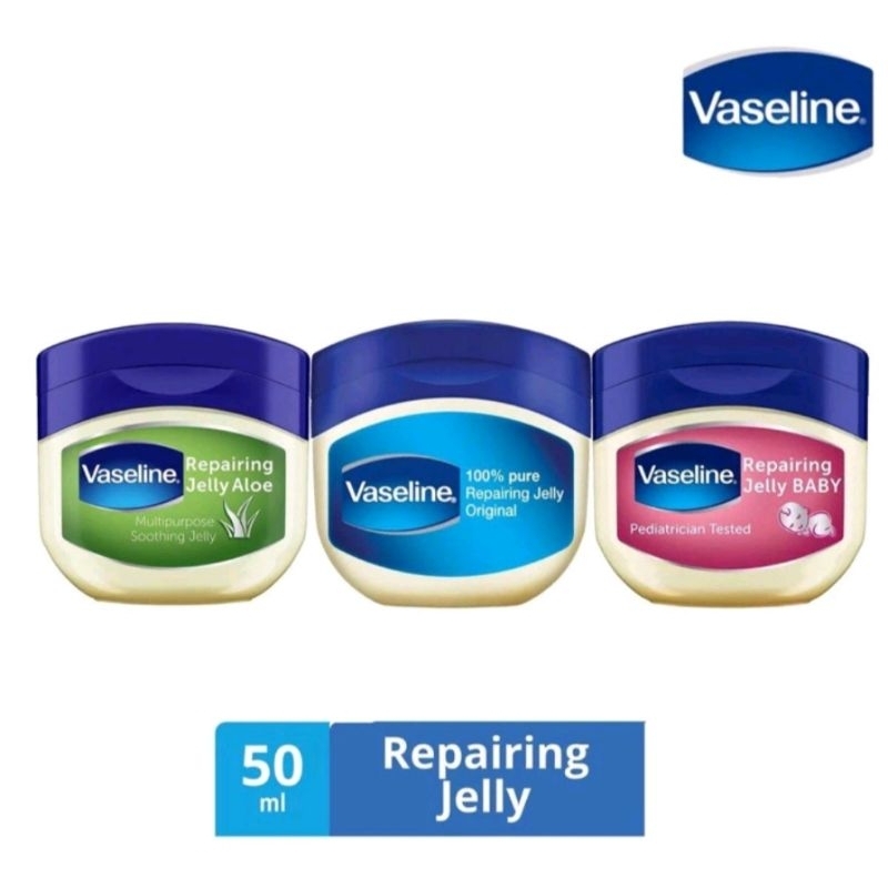 Jual Vaseline Repairing Petroleum Jelly Original 50 ml | Shopee Indonesia