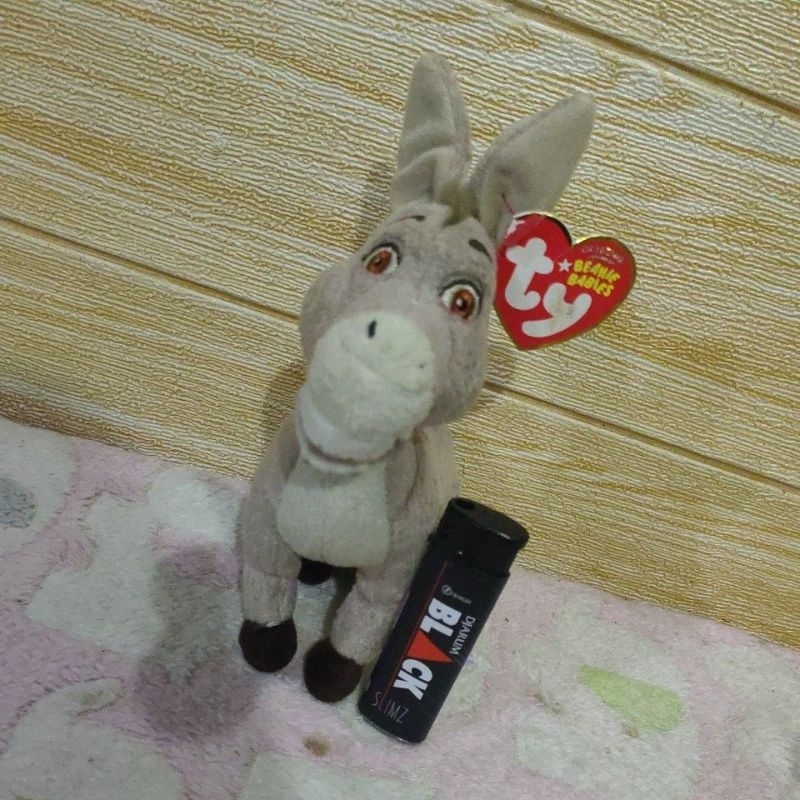 Jual Boneka DONKEY original ty beanie babies | Shopee Indonesia