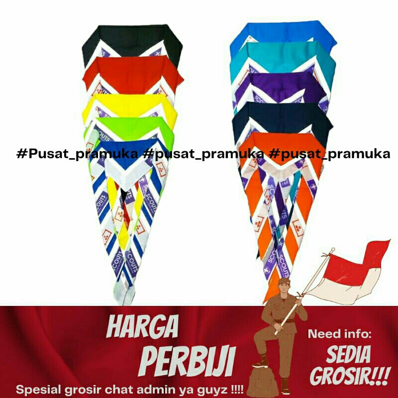 Jual Slayer syal scraft pramuka scout menyala | Shopee Indonesia