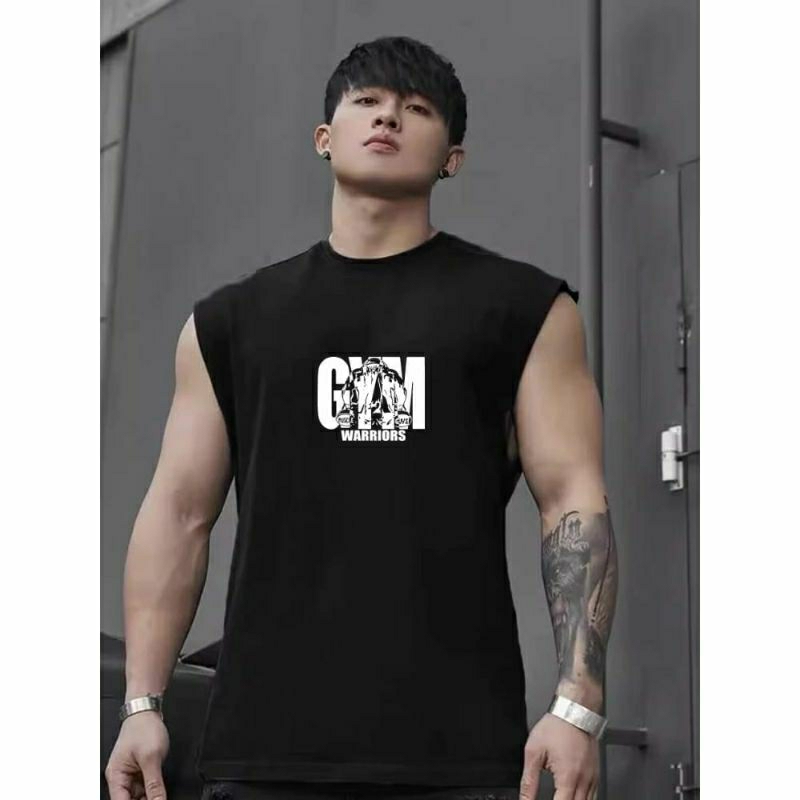 Jual Singlet Pria Warriors Gym Terbaru II Kaos Singlet Pria Santai ...