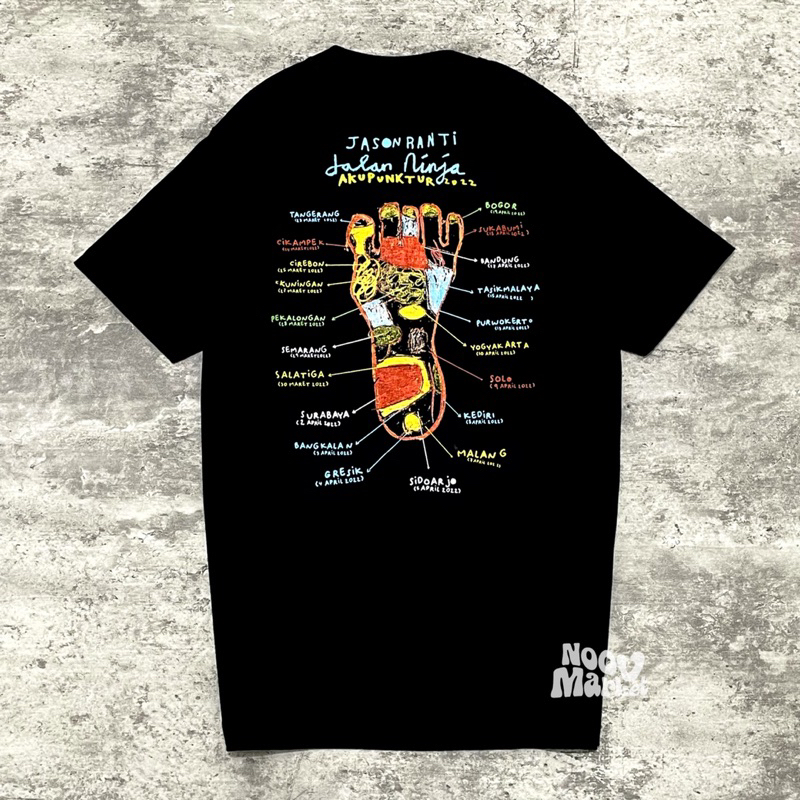 Jual Jason Ranti - Akupunktur 2022 Tshirt - Black | Original ...