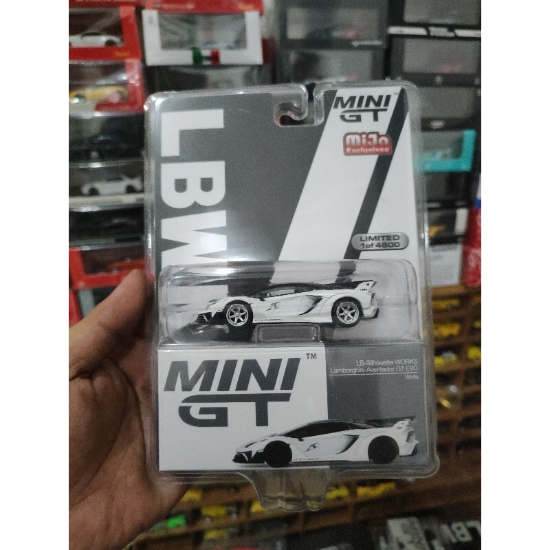 Jual Mini GT CHASE 467 LB Silhoutte Works Lamborghini Aventador GT Evo ...