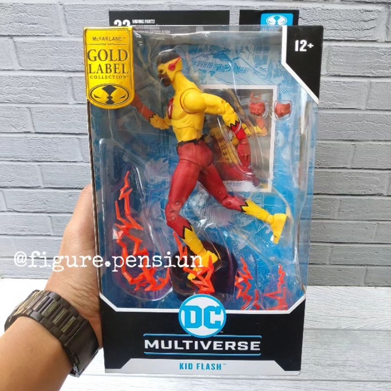 Jual DC MULTIVERSE MCFARLANE KID FLASH DC REBIRTH GOLD LABEL ACTION ...
