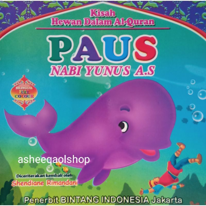 Jual Kisah Hewan Dalam Al-Quran Paus Nabi Yunus As | Shopee Indonesia