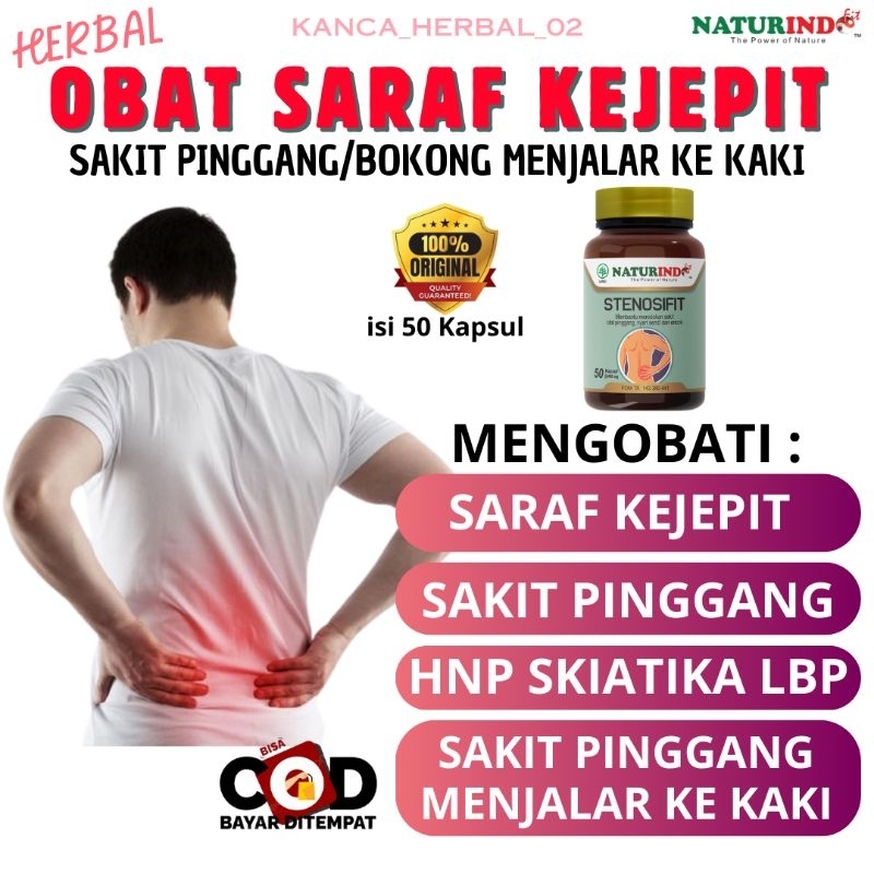 Jual OBAT SARAF KEJEPIT PINGGANG DAN KAKI PALING AMPUH SARAF KEJEPIT ...
