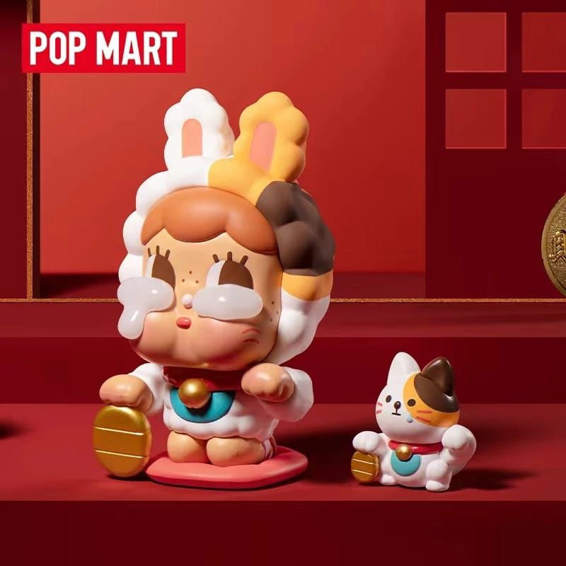 Jual POPMART Happy Chinese New Year cry baby rabbit | Shopee Indonesia