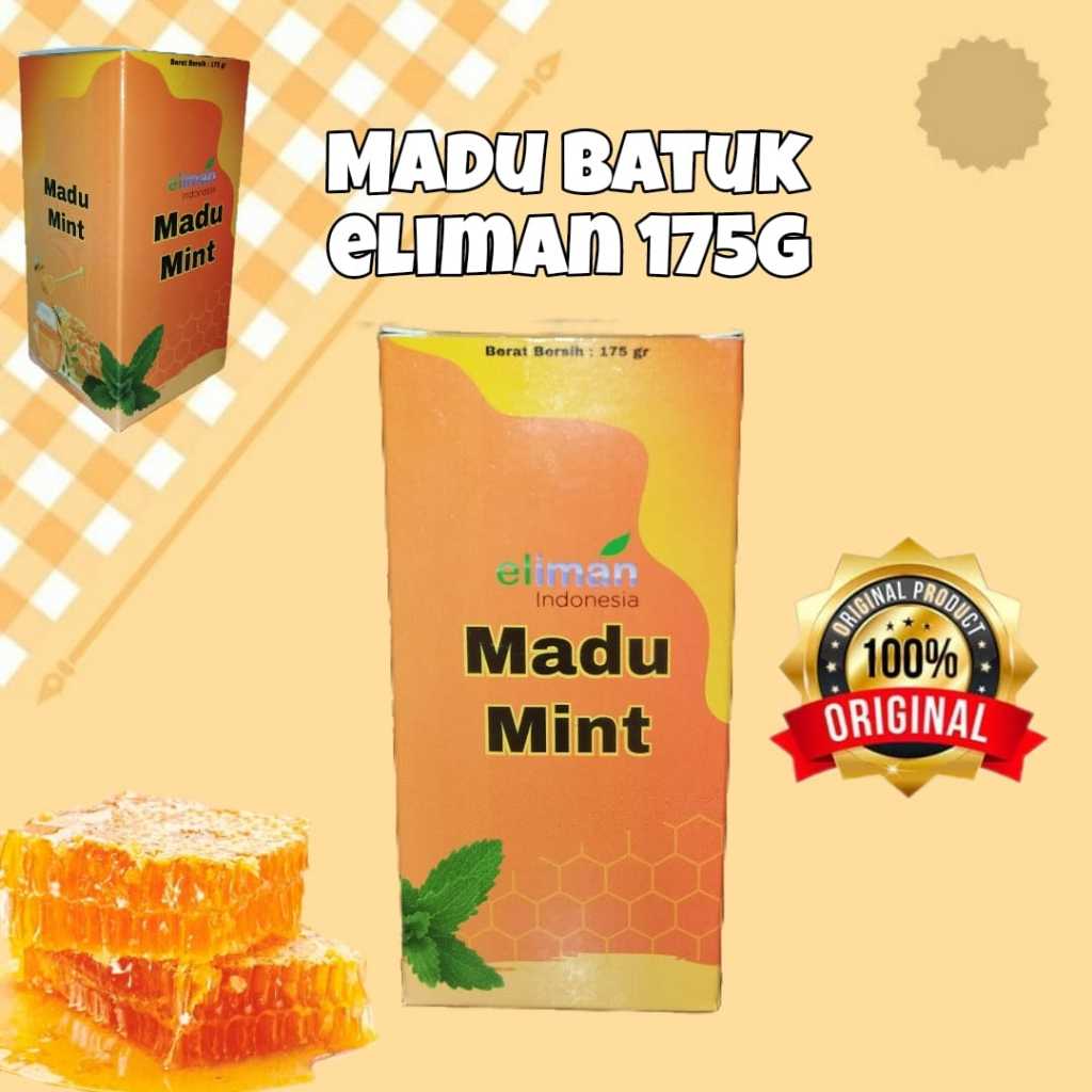 Jual Madu Batuk Flu Pilek Demam Eliman 175gr Original kemasan baru | Shopee Indonesia