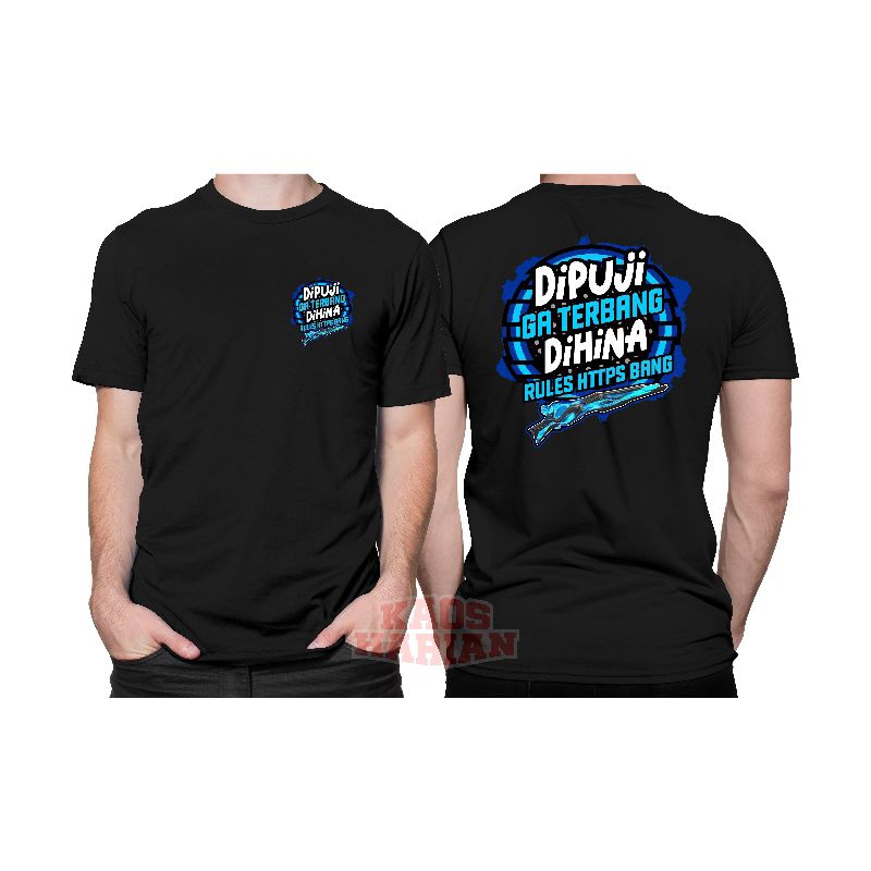 Jual T-SHIRT KAOS DIPUJI GA TERBANG DIHINA RULES HT2PS BANG VERSI SG ...