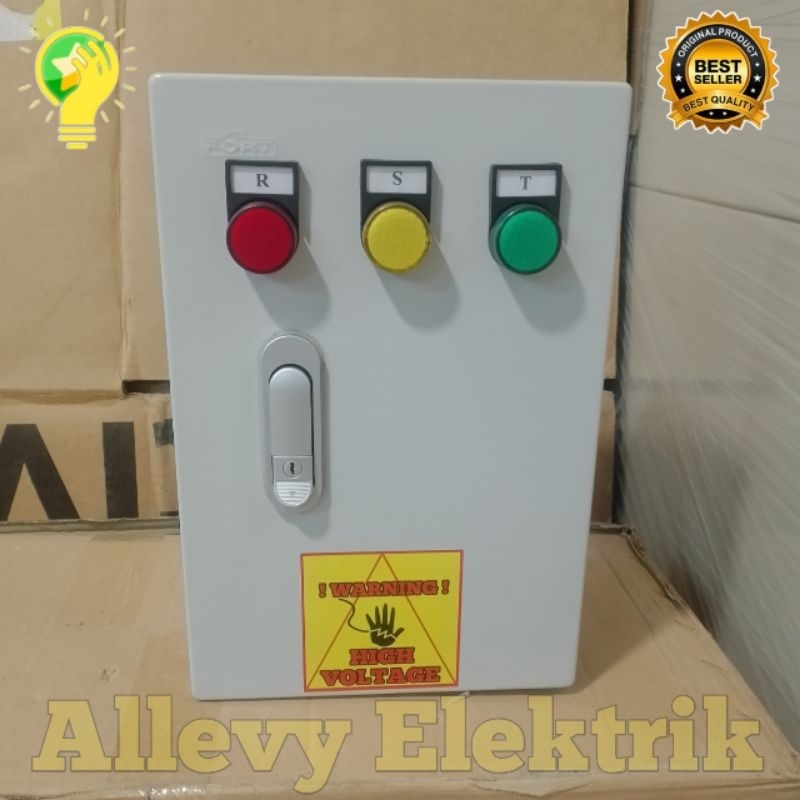 Jual BOX PANEL INDOOR 20X30X15 + PILOT LAMP RST + REL MCB + NOL ARDE ...