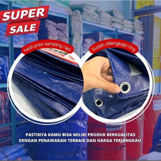 Jual Terpal plastik A8 ukuran 2x2 meter / terpal jadi / terpal truck ...