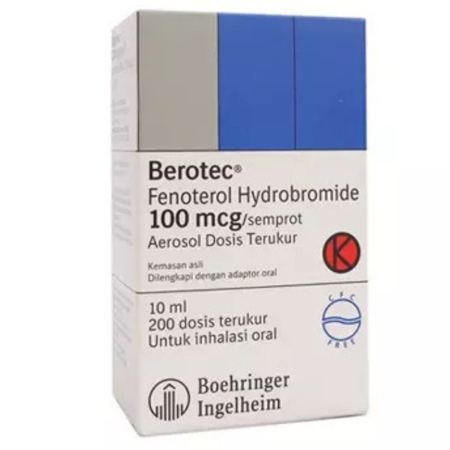 Jual BEROTEC MDI 100 MCG INHALER ORIGINAL | Shopee Indonesia