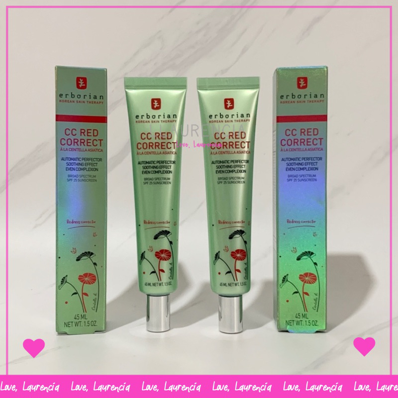 Jual ERBORIAN CC Red Correct - Green Color Corrector / automatic skin ...