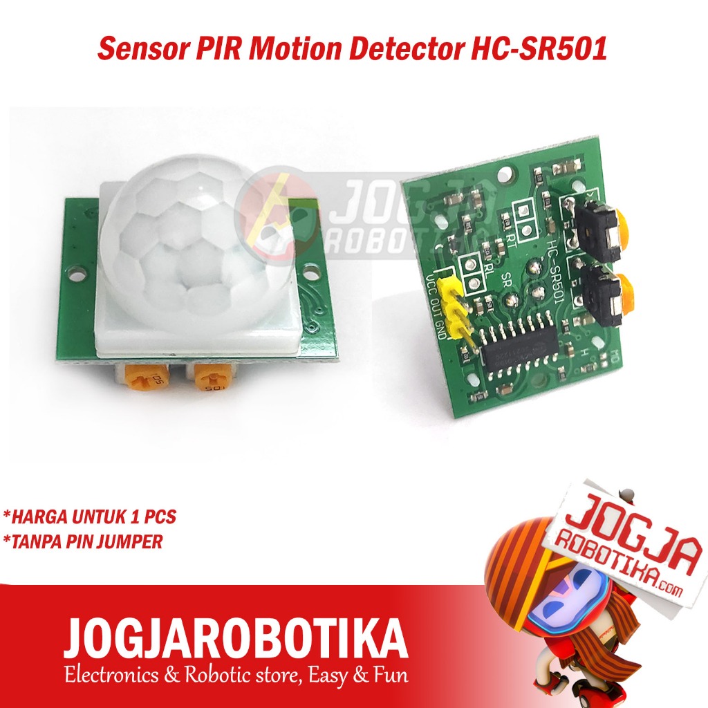 Jual Sensor PIR Motion Detector HCSR501 | Shopee Indonesia