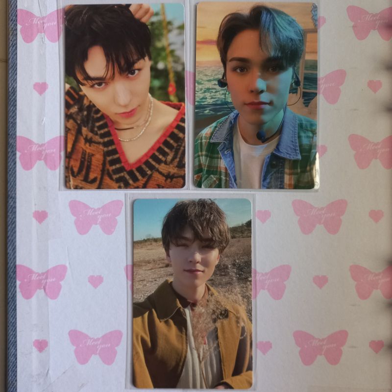 Jual PC VERNON SEVENTEEN || Photocard vernon seventeen FTS CARVER PATH & HEAVEN MINICARD & DICON ...