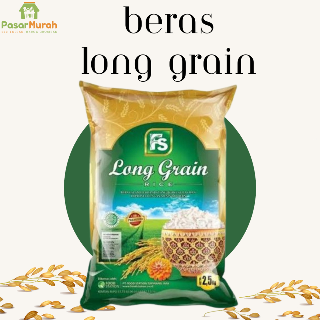 Jual FS BERAS LONG GRAIN PREMIUM 2.5 KG | Shopee Indonesia
