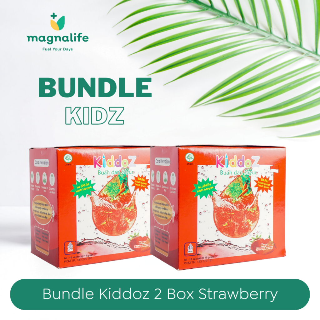 Jual Magnalife - Bundle Kiddoz Jamu Nafsu Makan Anak 2 Box Rasa ...