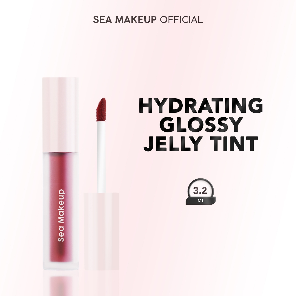 Jual Sea Makeup Slick Cover Jelly Tint – Liptint Tahan Lama dengan ...