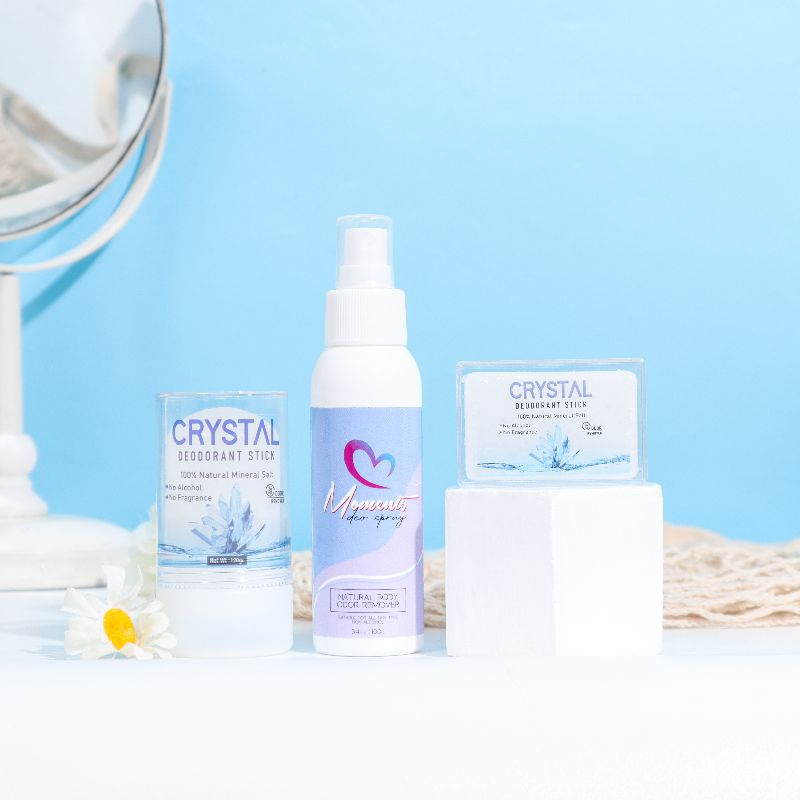 Jual Batu Deodoran Deodorant Tawas spray semprot Penghilang Bau Badan ...