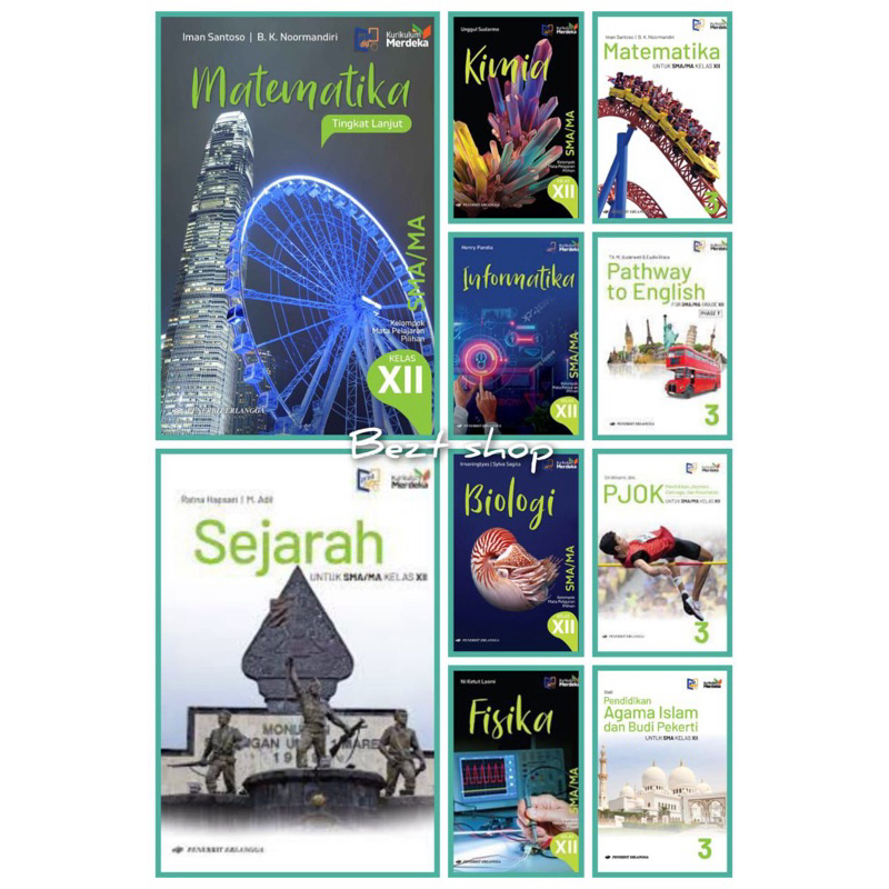 Jual Buku paket kelas XII-12 SMA/MA Kurikulum Merdeka - Erlangga | Shopee Indonesia