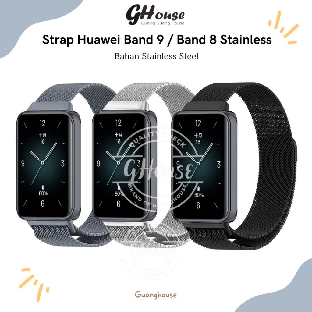 Jual Strap Huawei Band 9 Stainless Steel Tali Strap Huawei Band 9 ... Jual Strap Huawei Band 9 Stainless Steel Tali Strap Huawei Band 9 ...