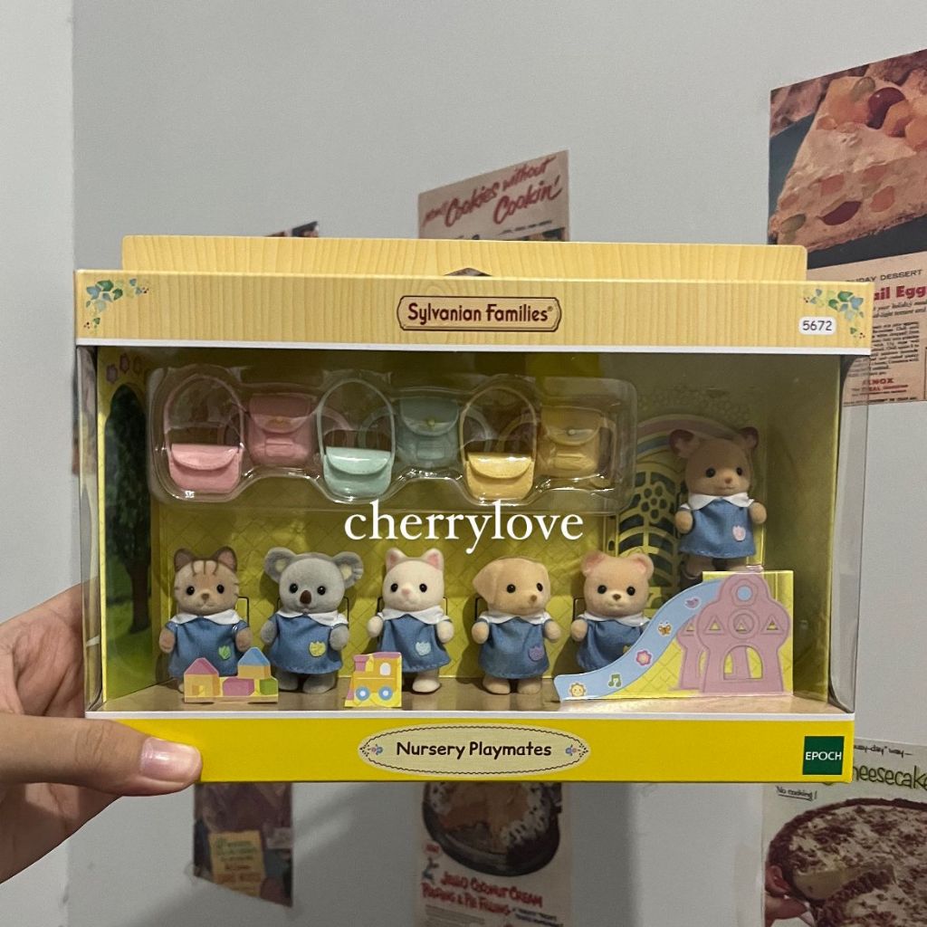 Jual Sylvanian Families Nursery Playmates Calico Critters Shopee